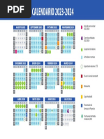 Calendario Escolar 2023 2024 | PDF