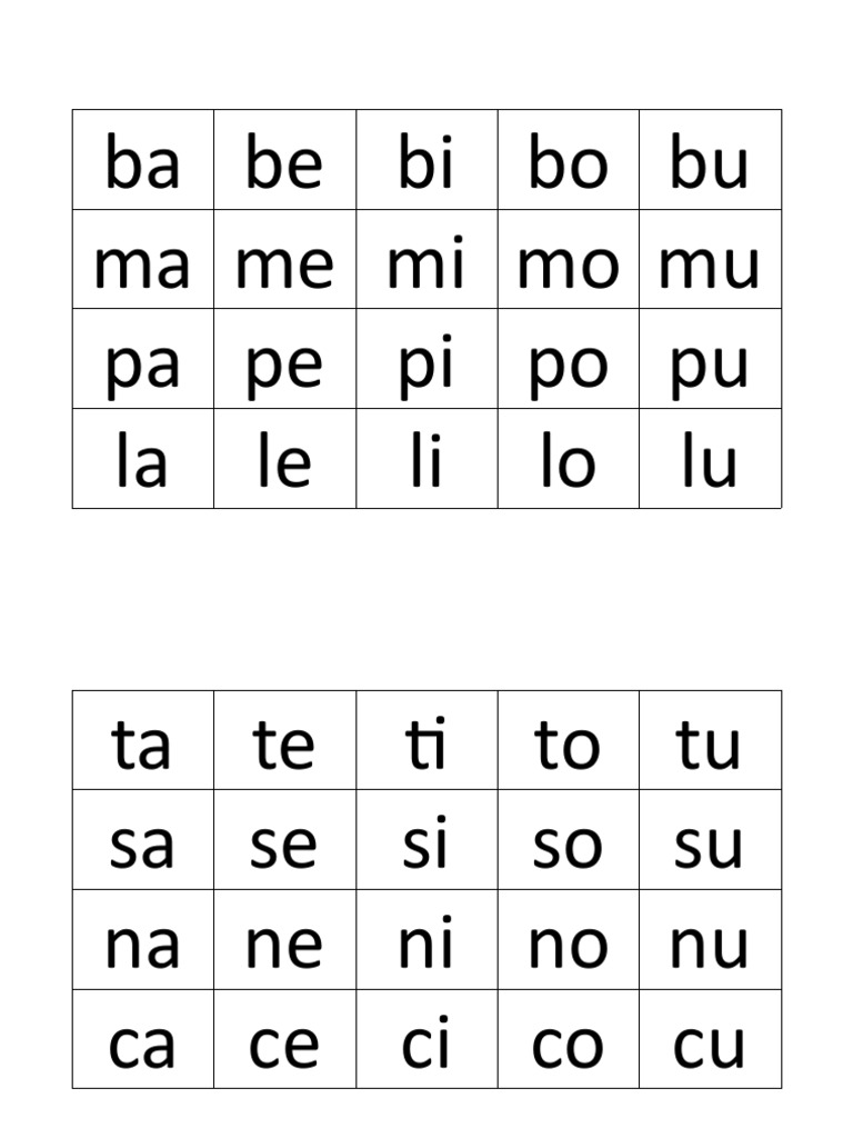 Formacion De Palabras Pdf