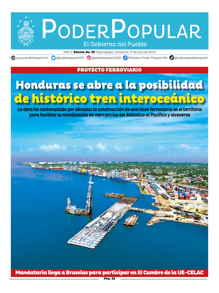 Poder Popular 59 | PDF | Honduras | Naciones Unidas