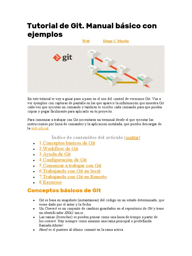 Tutorial de Git | PDF | Archivo de computadora | Cubierta segura