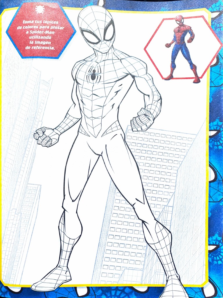 Spiderman Colorear | PDF