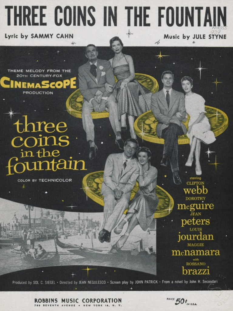 Three Coins in The Fountain 1954 | PDF