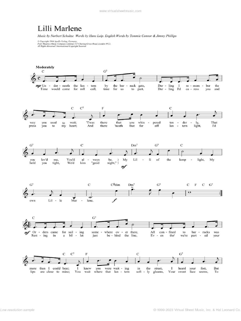 Lili Marlene 2 | PDF