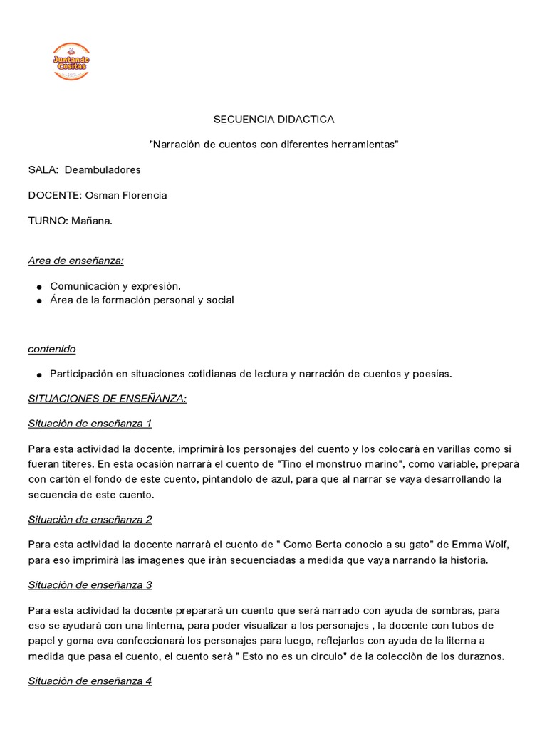 Secuencia Didactica | PDF | Poesía