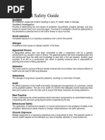 Types of Safety | PDF | Safety | Prevention