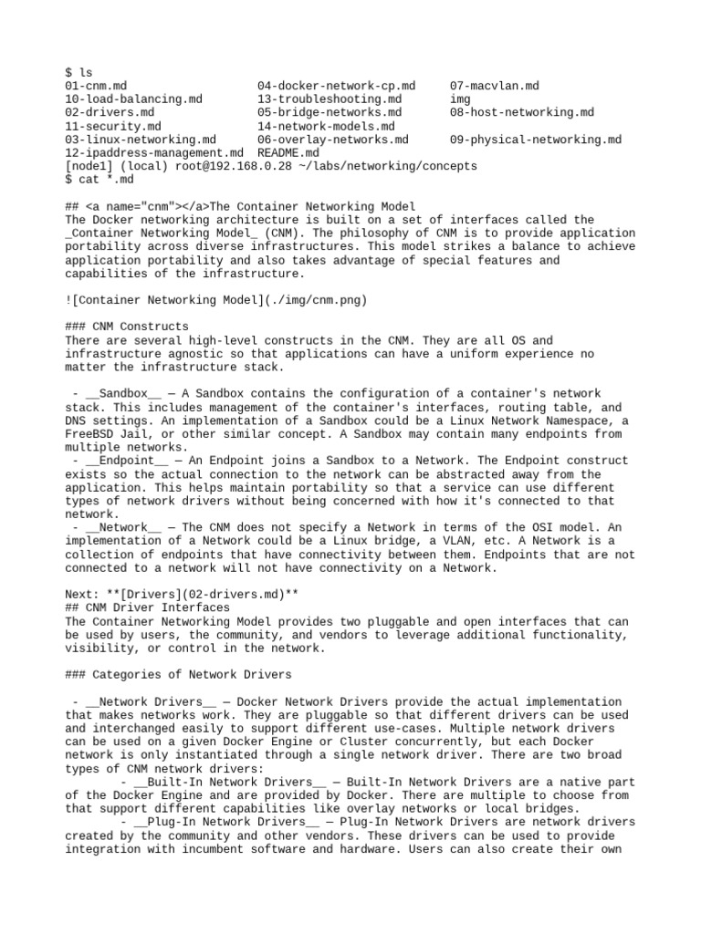 Docker Networking Pdf Computer Network Domain Name System