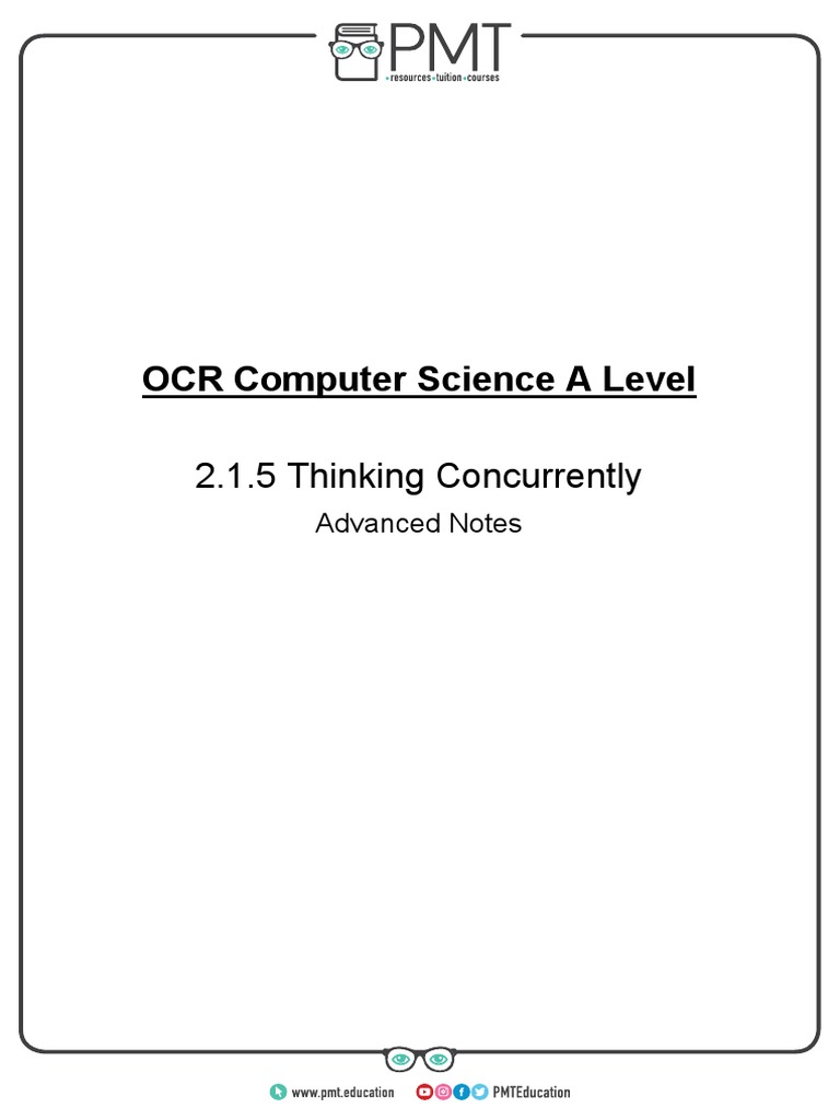 2.1.5. Thinking Concurrently | PDF | Parallel Computing | Thought