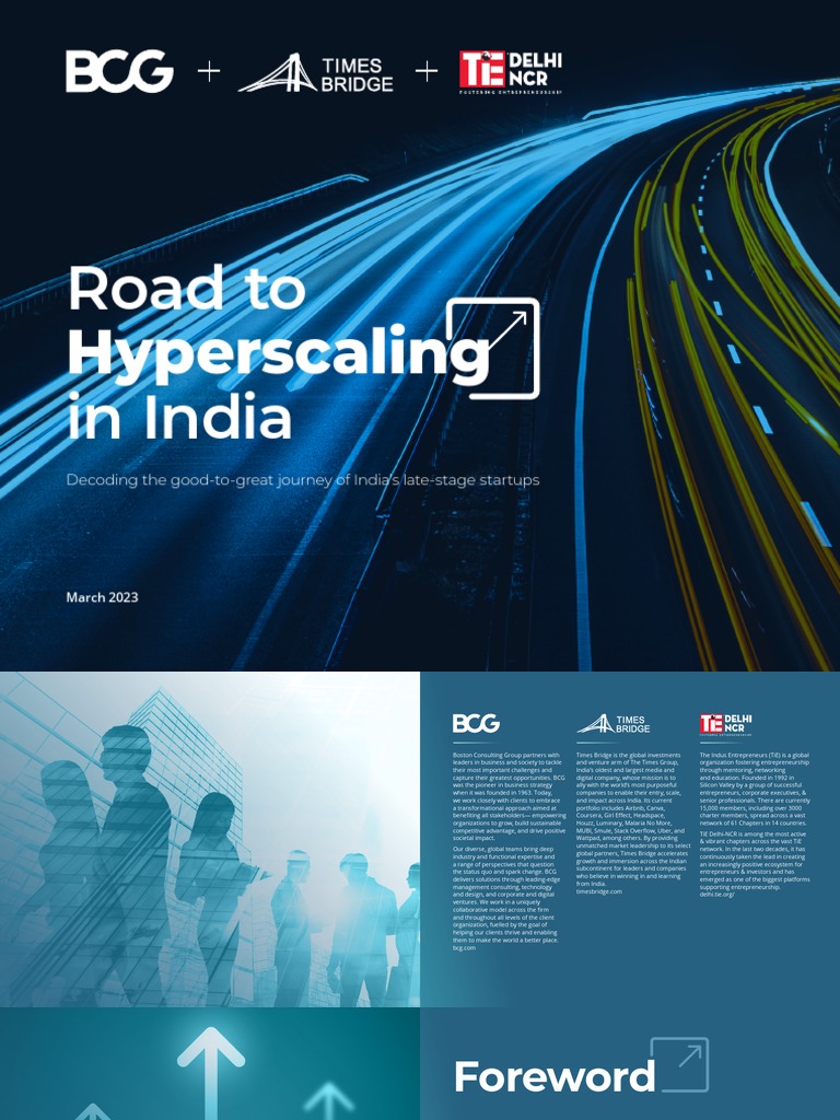 BCG Tie Report | PDF | Startup Company | Small Business & Entrepreneurs