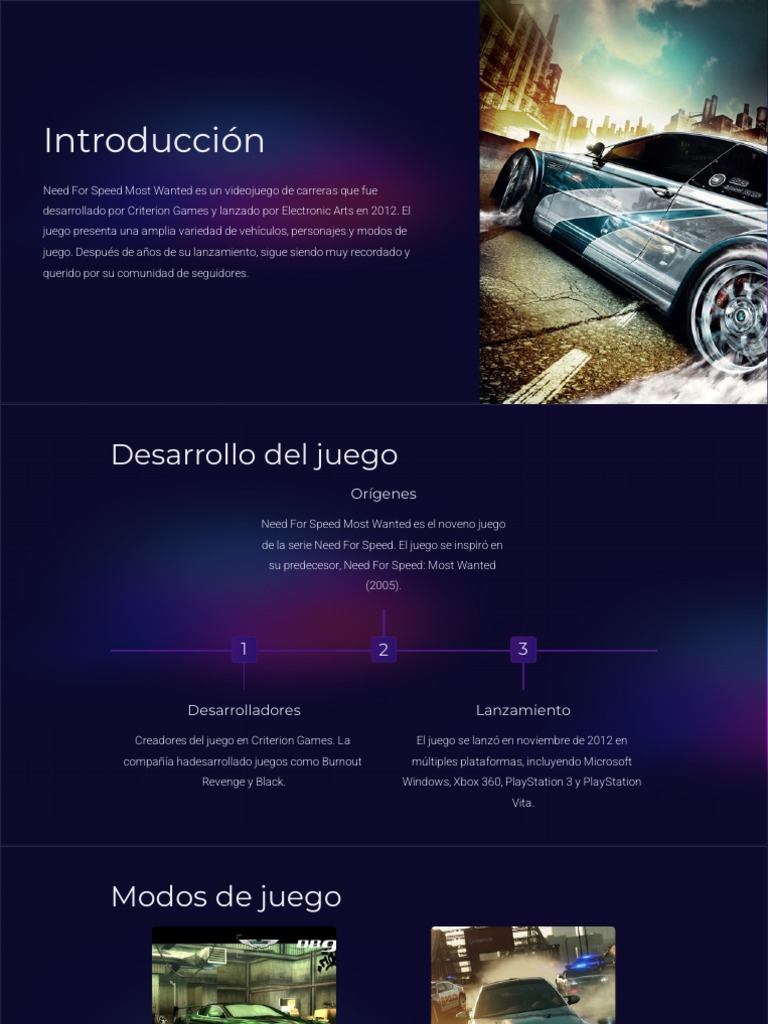 Nfs Most Wanted | PDF | Videojuegos