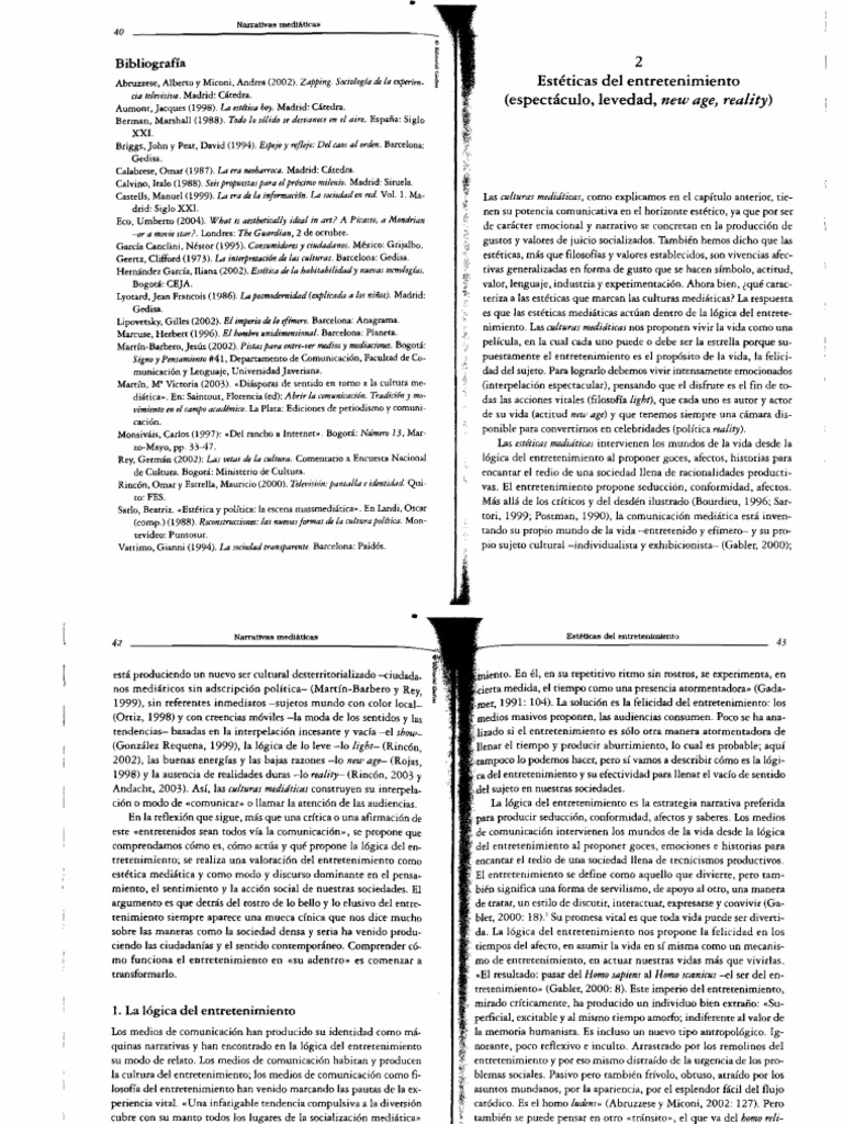 Capitulo 2 | PDF | Entretenimiento | Sociedad