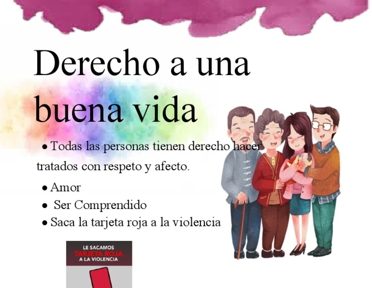 Derecho A Una Buena Vida | PDF