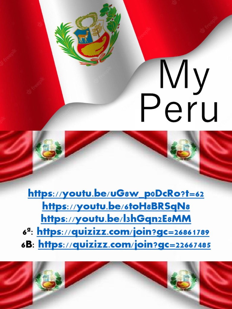 Peru's National Symbols Overview | PDF | Cooking, Food & Wine | Foreign ...