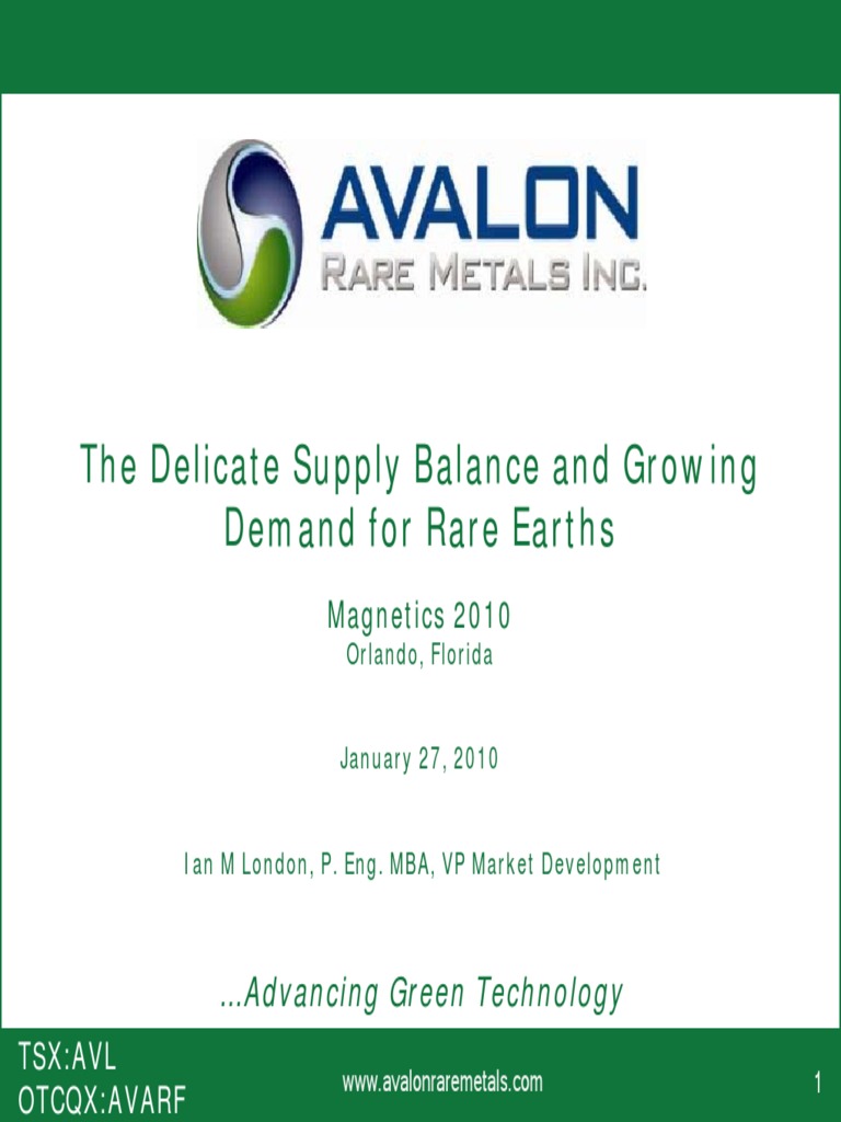 Avalon London | Download Free PDF | Mining | Materials