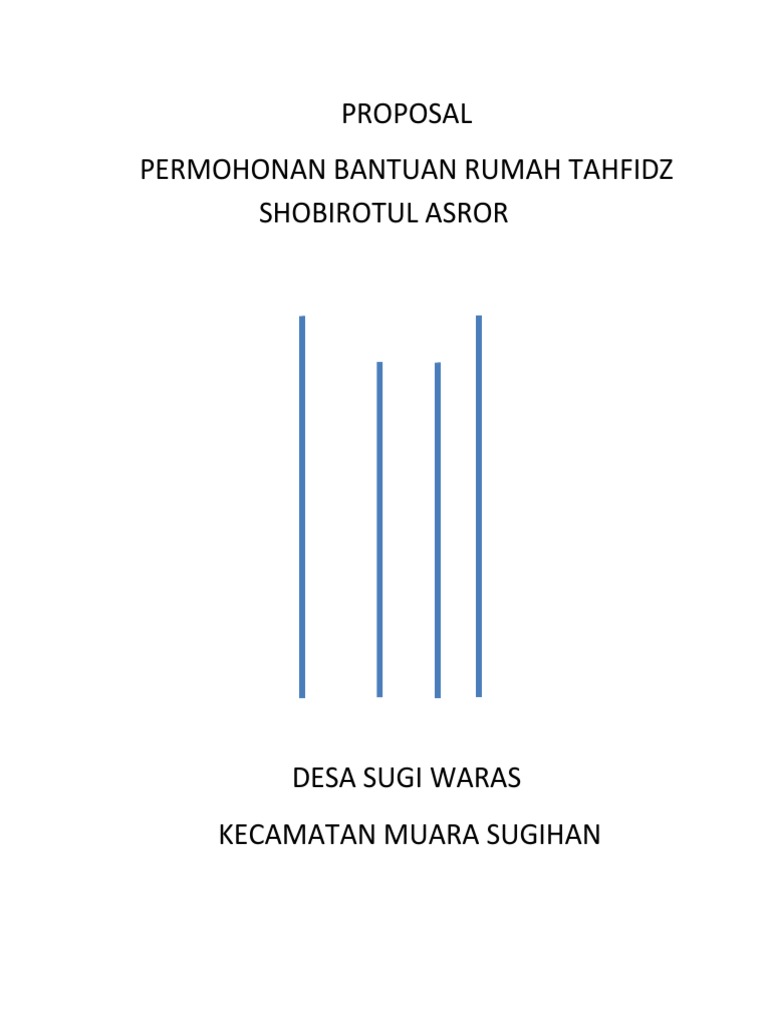 PROPOSAL Rumah Tahfidz | PDF