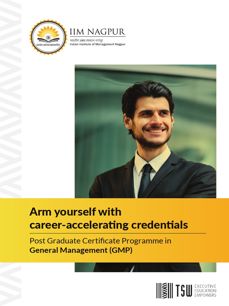 IIM Nagpur GMP - Brochure | PDF | Strategic Management | Corporate Social Responsibility