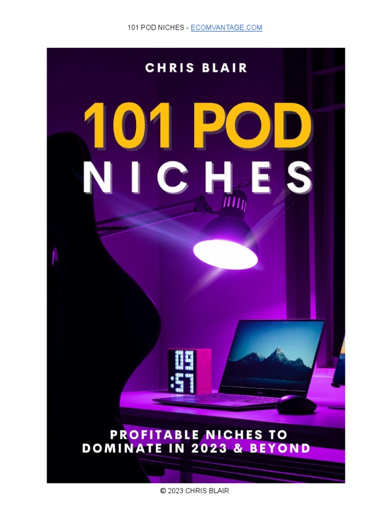101 POD Niches for Entrepreneurs | PDF