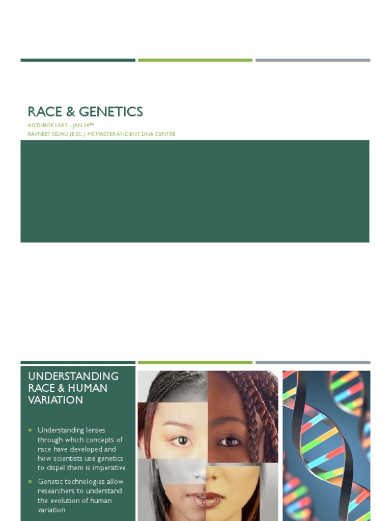 Race Lecture | PDF | Race (Human Categorization) | Human