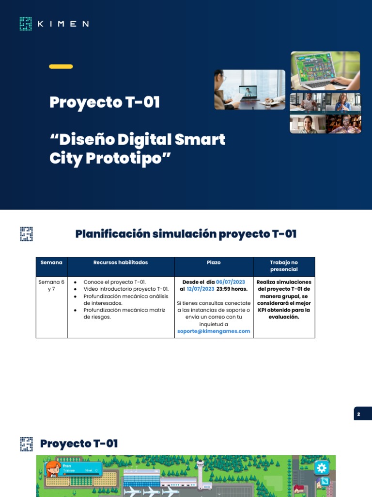KIMEN - 2. Conoce El Proyecto A Simular T-01 | PDF