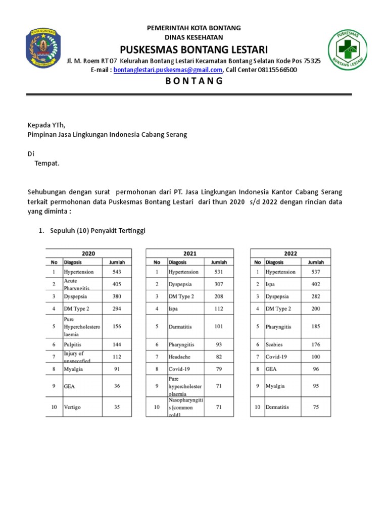 Contoh Laporan Kesmas AMDAL | PDF