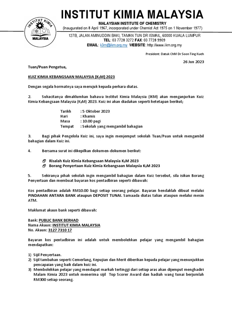 K3M 2023 Invitation Brochure | PDF