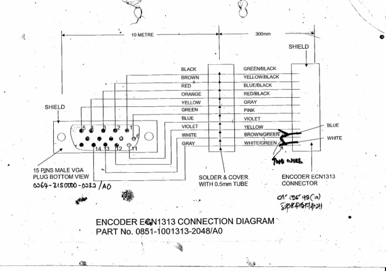 Encoder Wiring Connection | PDF