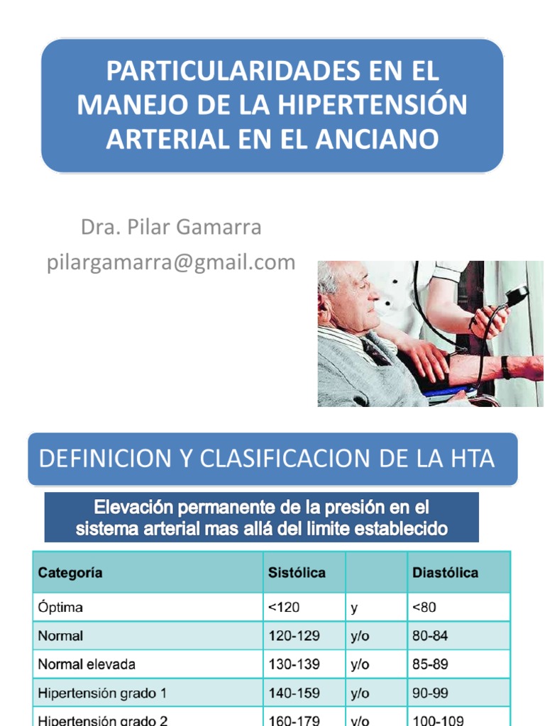 Presentación HTA | PDF | Hipertensión | Enfermedades y trastornos