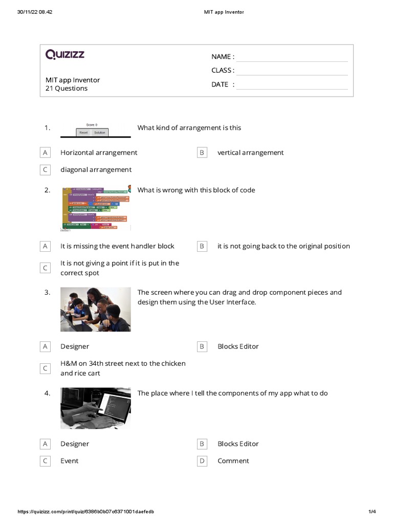 MIT App Inventor | PDF | Application Software | Computer Programming