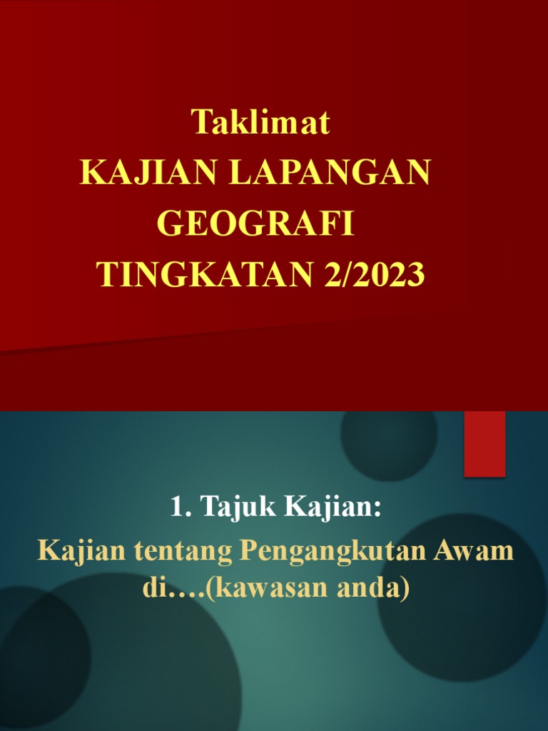 KLG T2 2023 Kertas Kajian | PDF