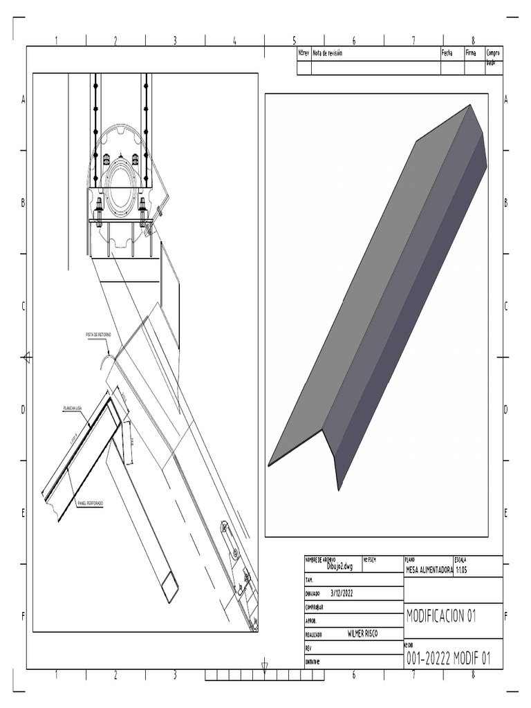 Dibujo2-Cuadro de Rotulación ISO A3 | PDF