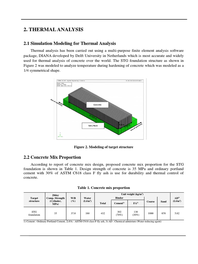 Method Statement For STG Foundation Basemat Works | PDF | Concrete | Cement