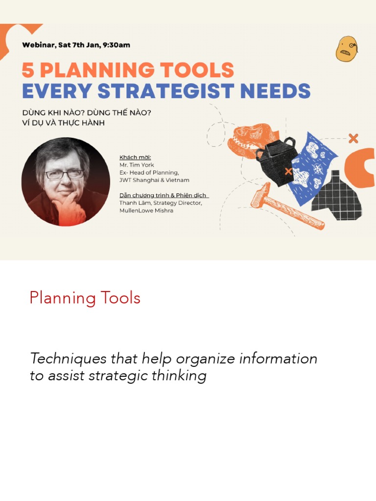TRAINING DECK - 5 Planning Tools Every Strategist Needs | PDF | Brand ...