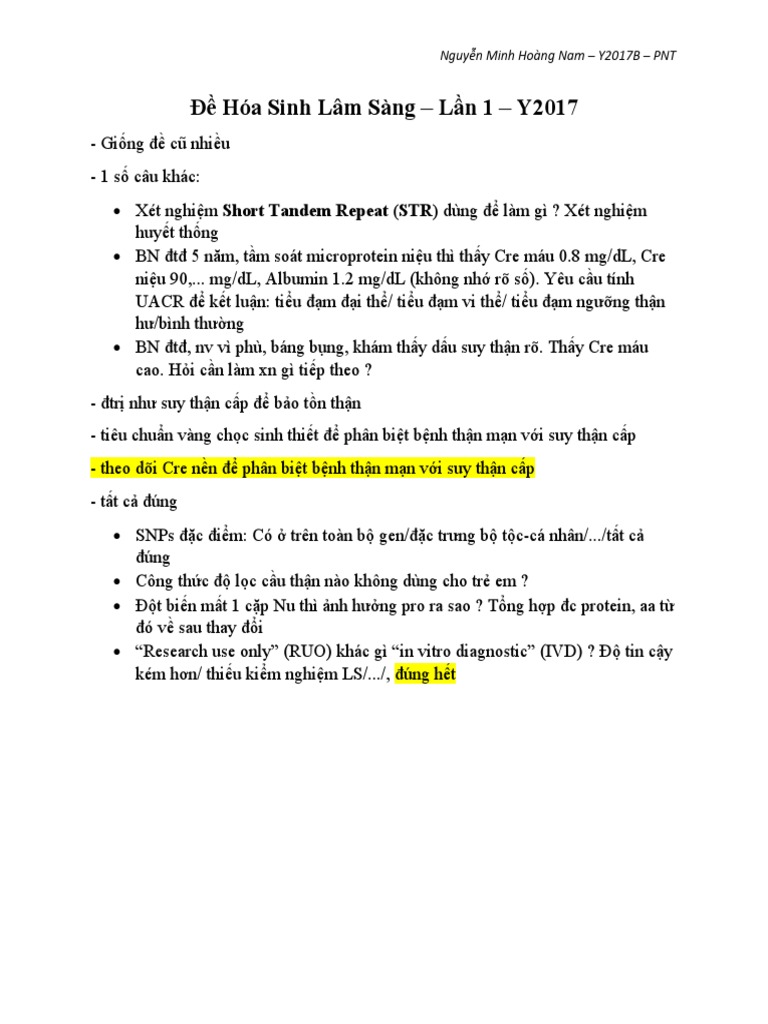 Đề HSLS Y2017 31.12.2019 | PDF