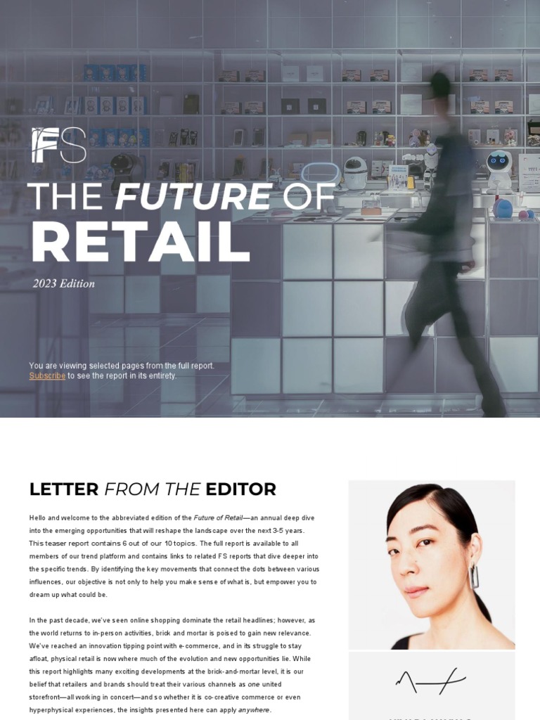 The Future of Retail Report | PDF | Retail | Brand