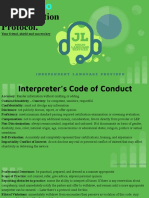 Propio Interpreter Guidelines and Protocols | PDF | Language ...