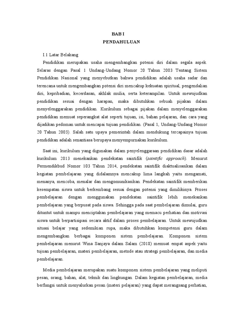 Template Skripsi | PDF