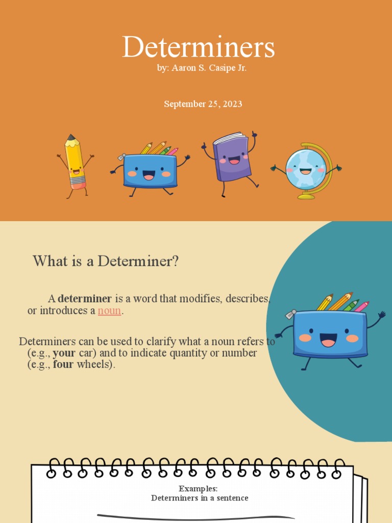 Determine Rs | PDF | Noun | Adjective