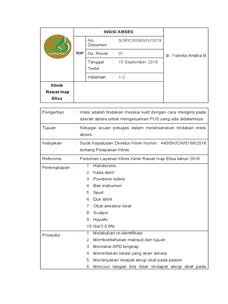 INSISI ABSES (Rev Lia) | PDF | Kesehatan Holistik | Sains & Matematika