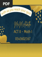 ACT Math Formulas Interactive | PDF | Square Root | Area