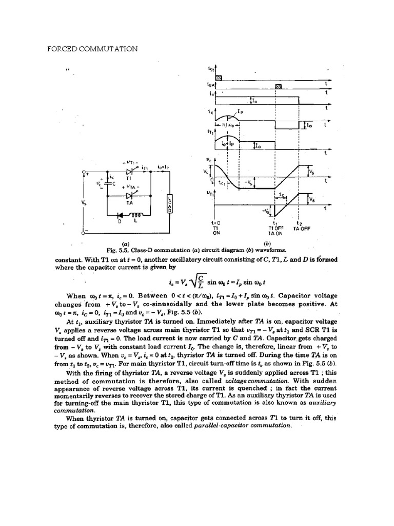 11-Forced Commutation | PDF