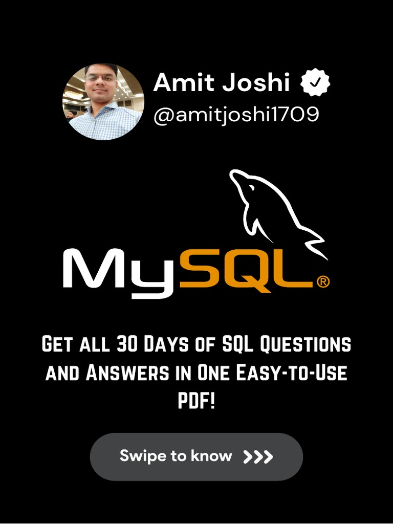 30 Days of SQL | PDF