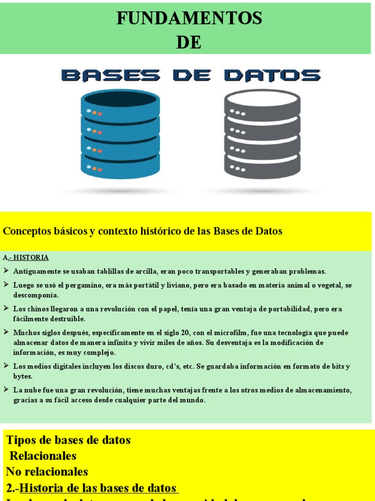Trabajo N°03 Fundamentos de Base de Datos | PDF | Bases de datos | SQL