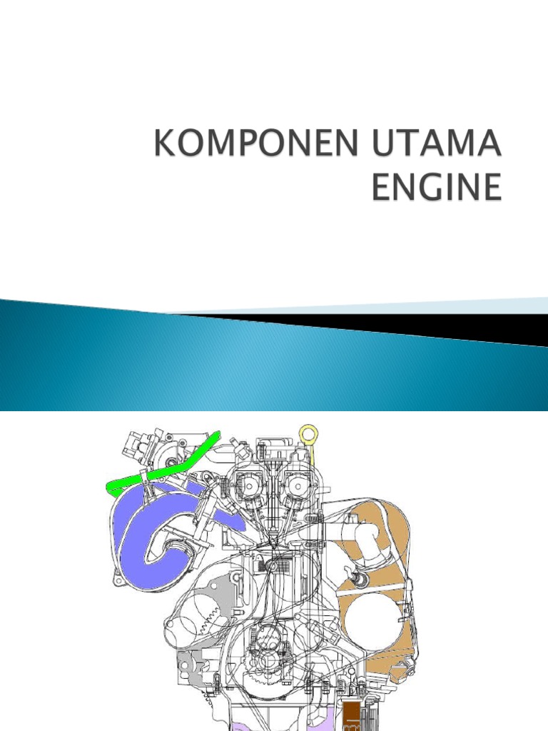Komponen dan Fungsi Mesin Mobil | PDF