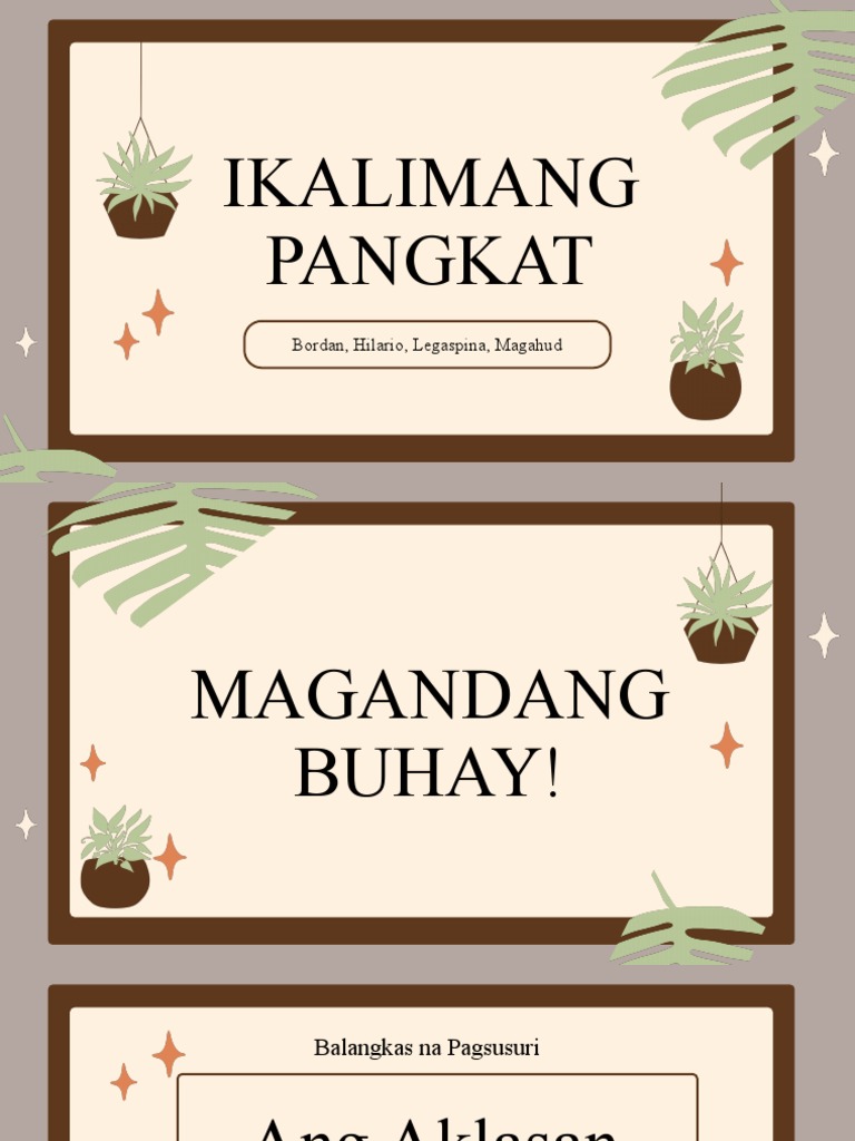 Group 5 - Ang Aklasan | PDF
