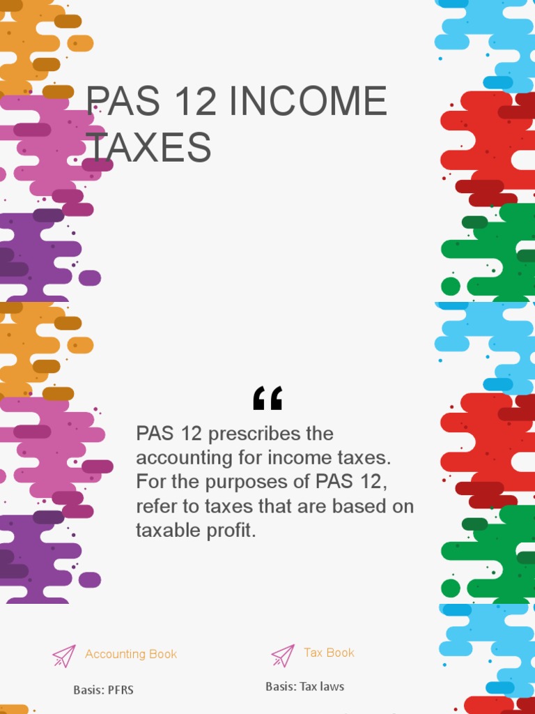 Pas 12 | PDF | Deferred Tax | Tax Expense