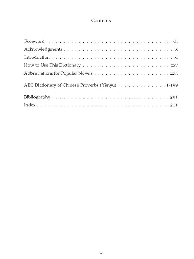 Rohsenow. - ABC Dictionary of Chinese Proverbs (Yanyu) - University of ...