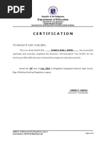 Accomplishment Report For Remedial Activities | PDF