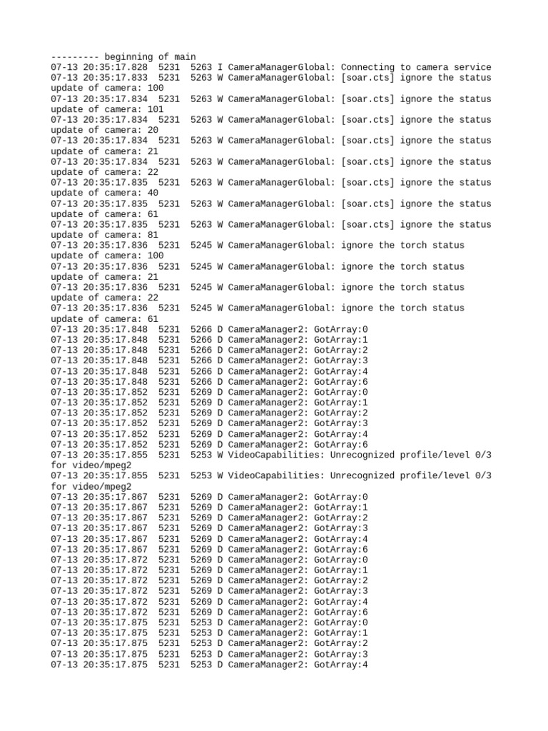 Logcat 1099 | Download Free PDF | Computing Platforms | Software