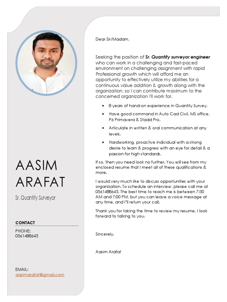 Aasim Arafat (CV) | PDF | Consultant