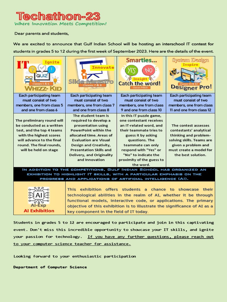 Techathon-2k23 230607 151215 | PDF | Creativity | Artificial Intelligence