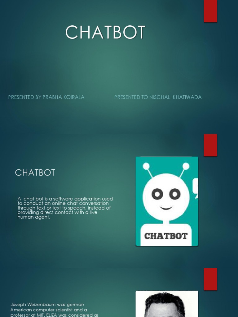 Chatbot Project | PDF